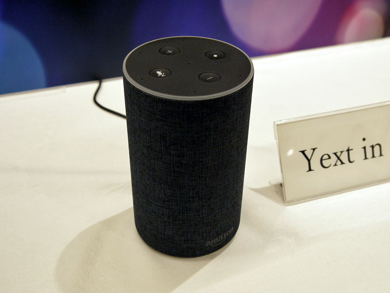 YextのデジタルナレッジがAmazon Alexa対応、企業・店舗の情報を音声検索に直接フィード可能に - クラウド Watch