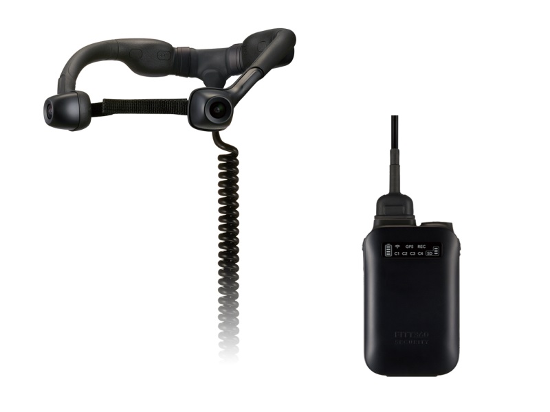 キヤノンMJ、LINKFLOWの360度撮影可能な業務用ウェアラブルカメラ「FITT360 SECURITY」を販売 - クラウド Watch