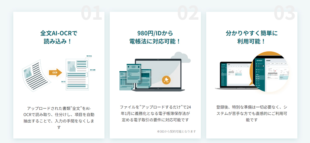 オリックス、AI-OCRを活用した改正電帳法対応のビジネス書類電子保管サービス「PATPOST」を提供 - クラウド Watch
