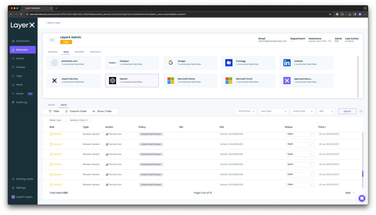 アズジェント、Webブラウザのセキュリティ強度を高めるプラグイン「LayerXブラウザセキュリティ」 - クラウド Watch