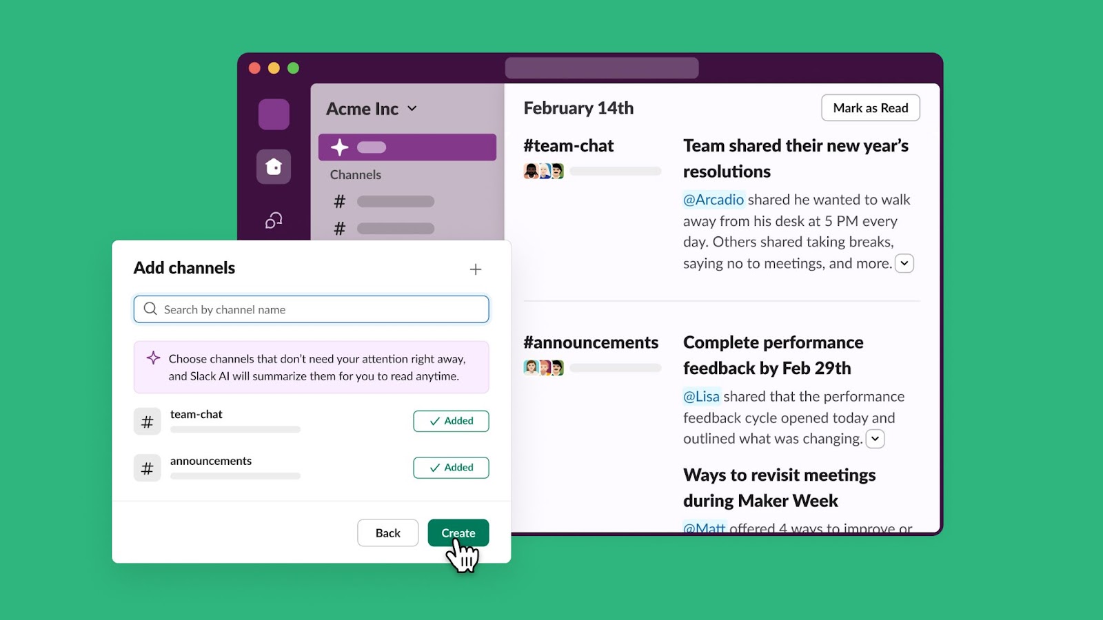 Slack、生成AIをネイティブ統合した機能「Slack AI」を米英で提供開始 - クラウド Watch