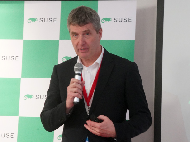 プライベートカンパニーになったSUSEをCEOが日本向けに紹介、国内でもパートナーエコシステム確立を図る - クラウド Watch