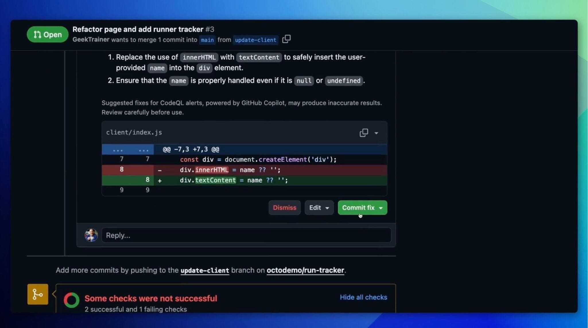 Github、脆弱性の検出と修正提案を行う「github Copilot Autofix」を発表 クラウド Watch