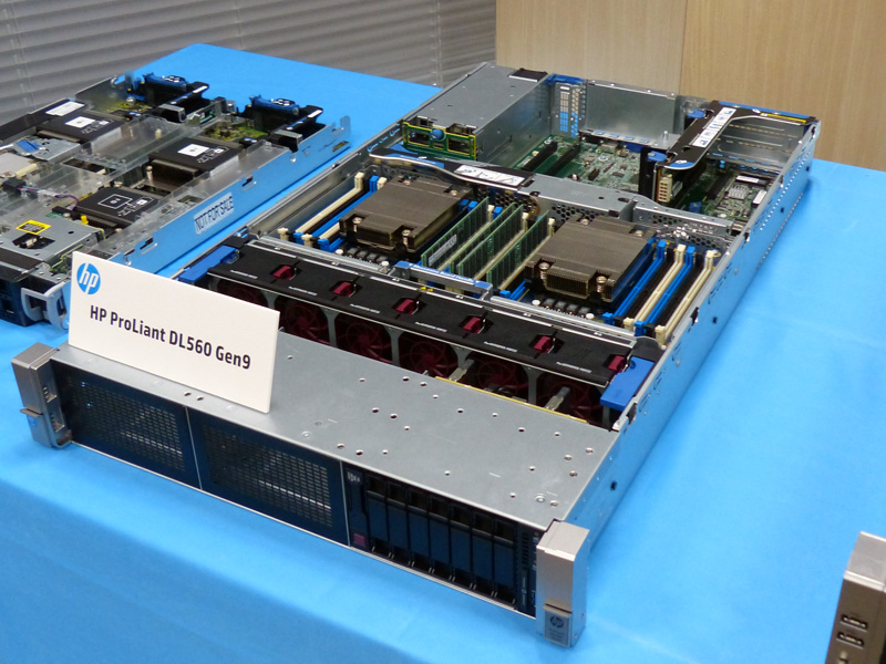日本HP、インメモリDBなどに適した4ソケットサーバー「DL560 Gen9」 - クラウド Watch